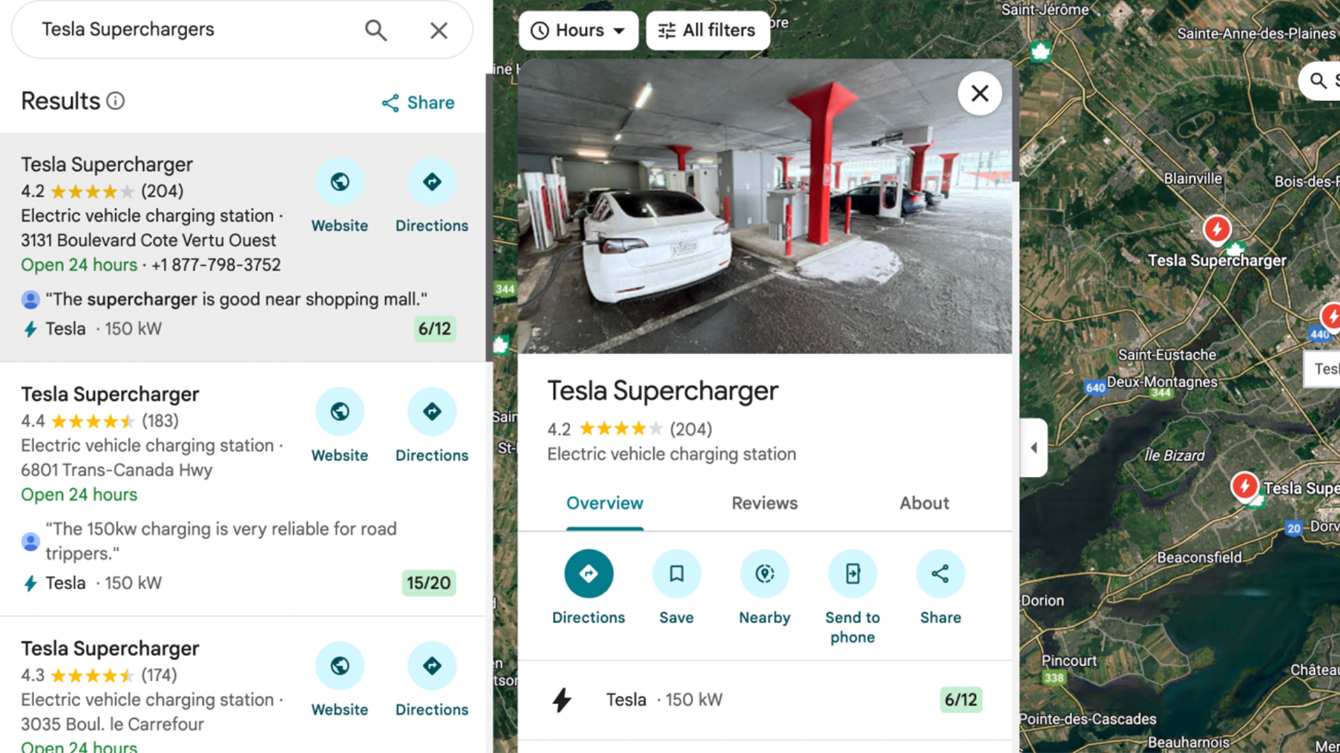 Tesla Superchargers en Google Maps: ¿Cómo beneficia a tu flota?